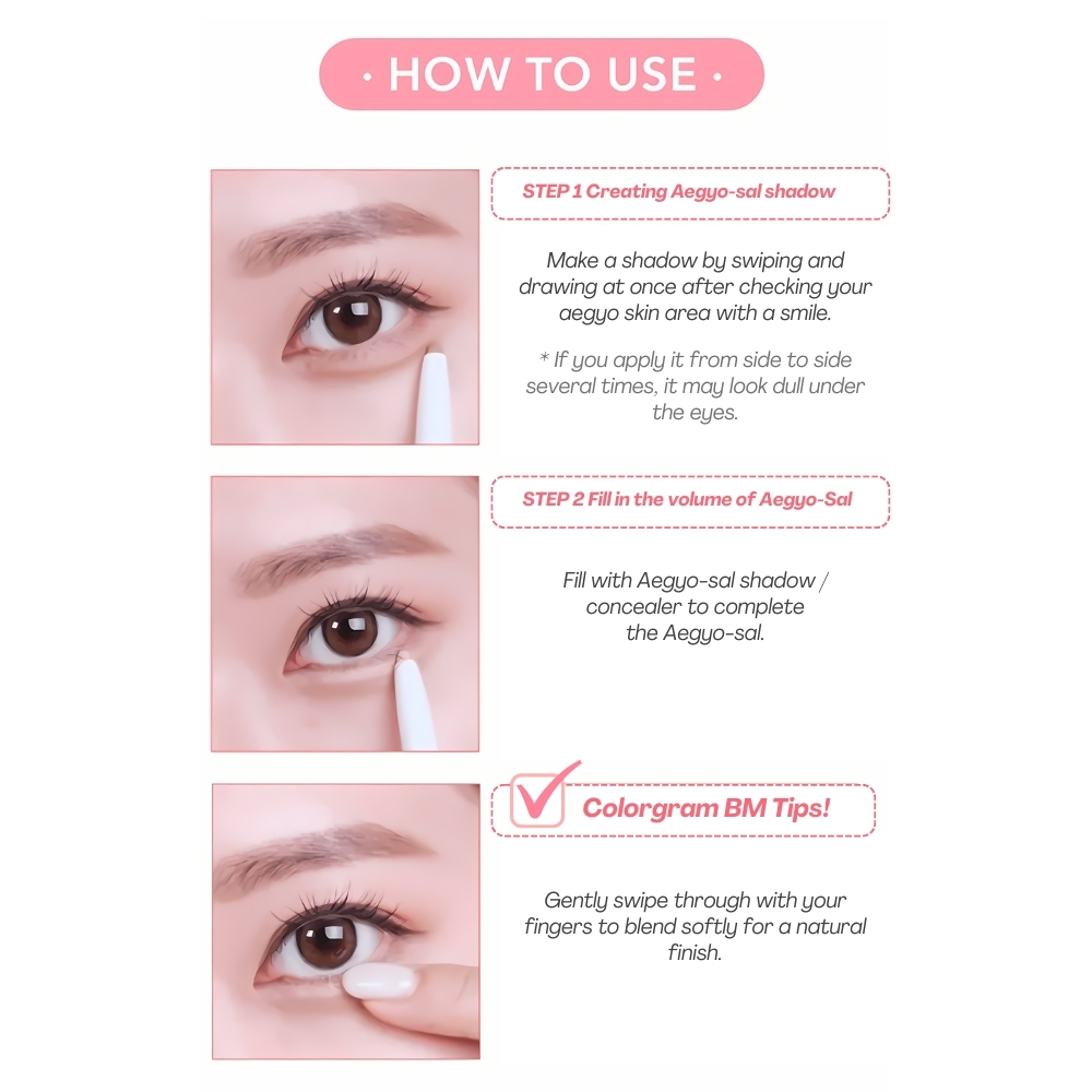 Colorgram All In One Aegyo-Sal Maker (7Colors) Eye Makeup | Shopee ...