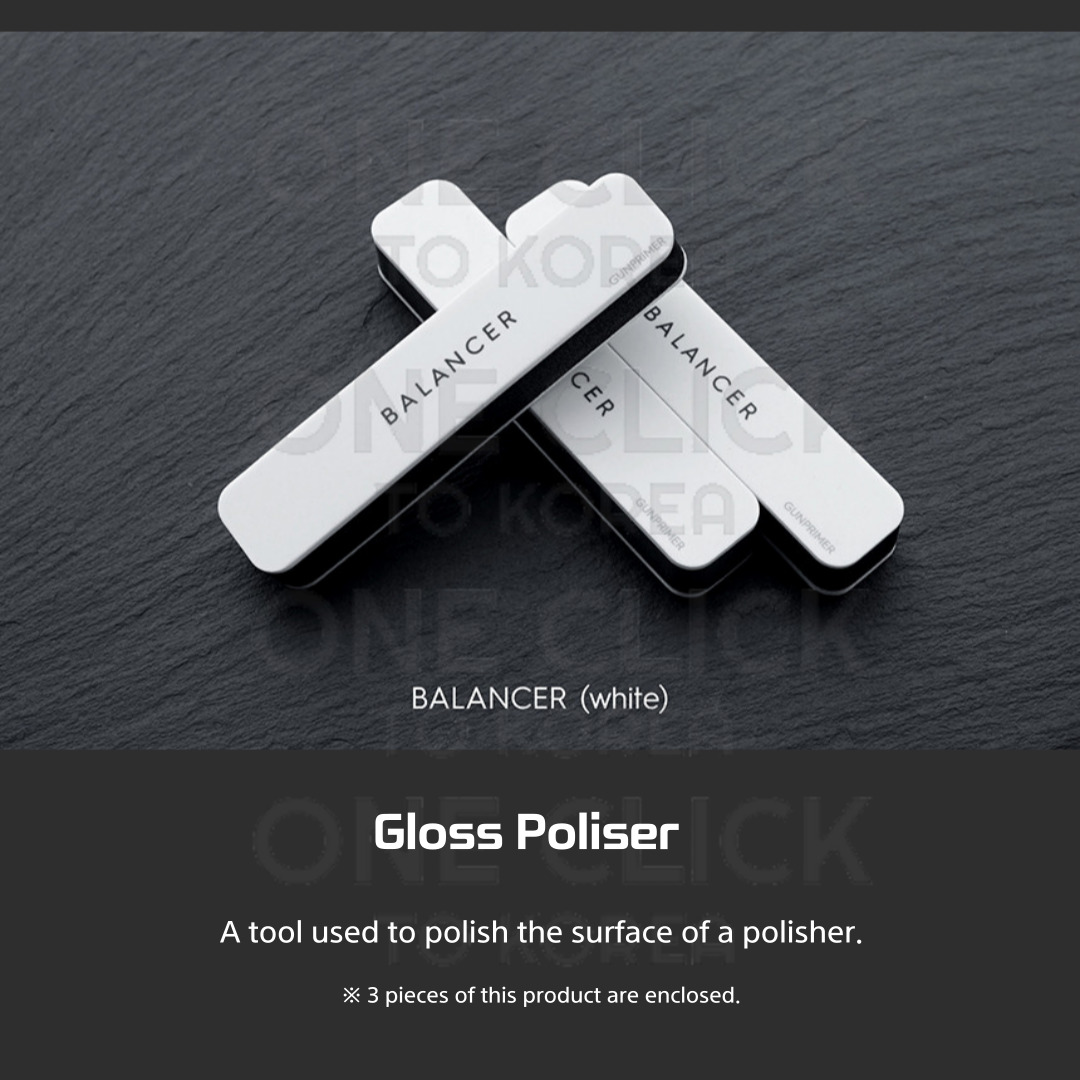 GUNPRIMER GP Balancer - White Gloss TOY Polisher - Gray Scratch Remover ...