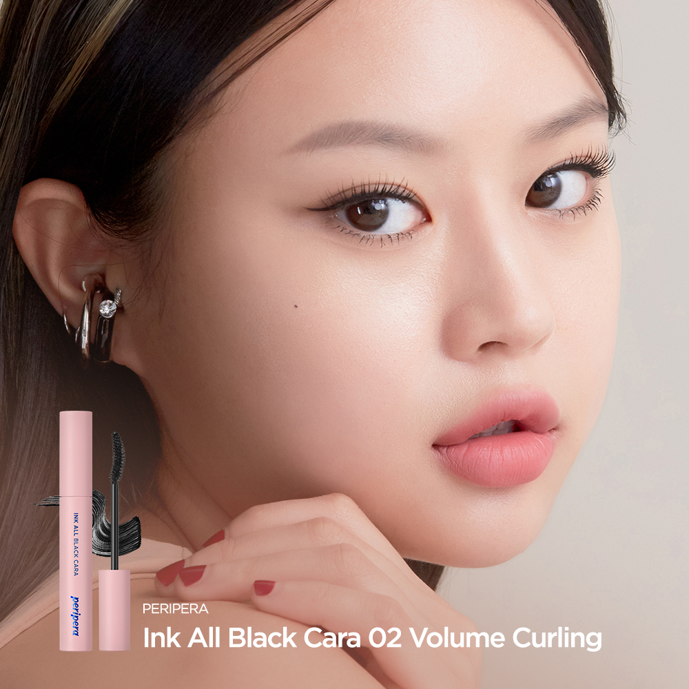 [PERIPERA] Ink Black Cara Mascara 7g | Drop-free, Curling, 3D Volume ...