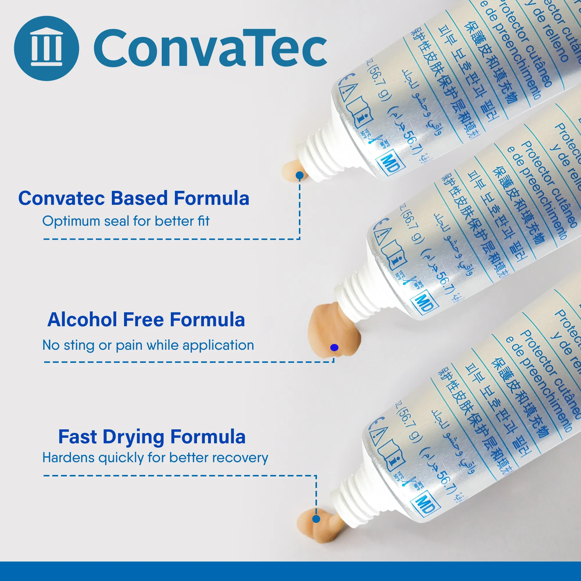 ConvaTec Stomahesive Paste 2oz & Protective Powder 1oz for Stoma ...