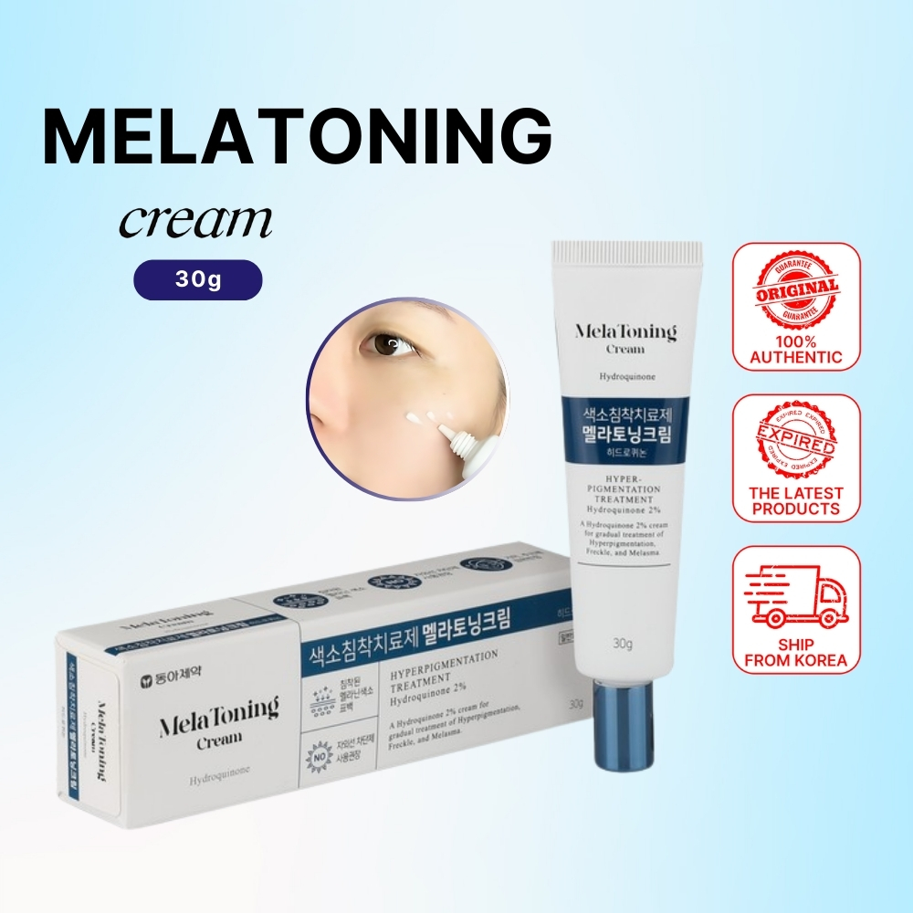 Melatoning Cream 30g - Improve uneven skin tone and make skin even ...