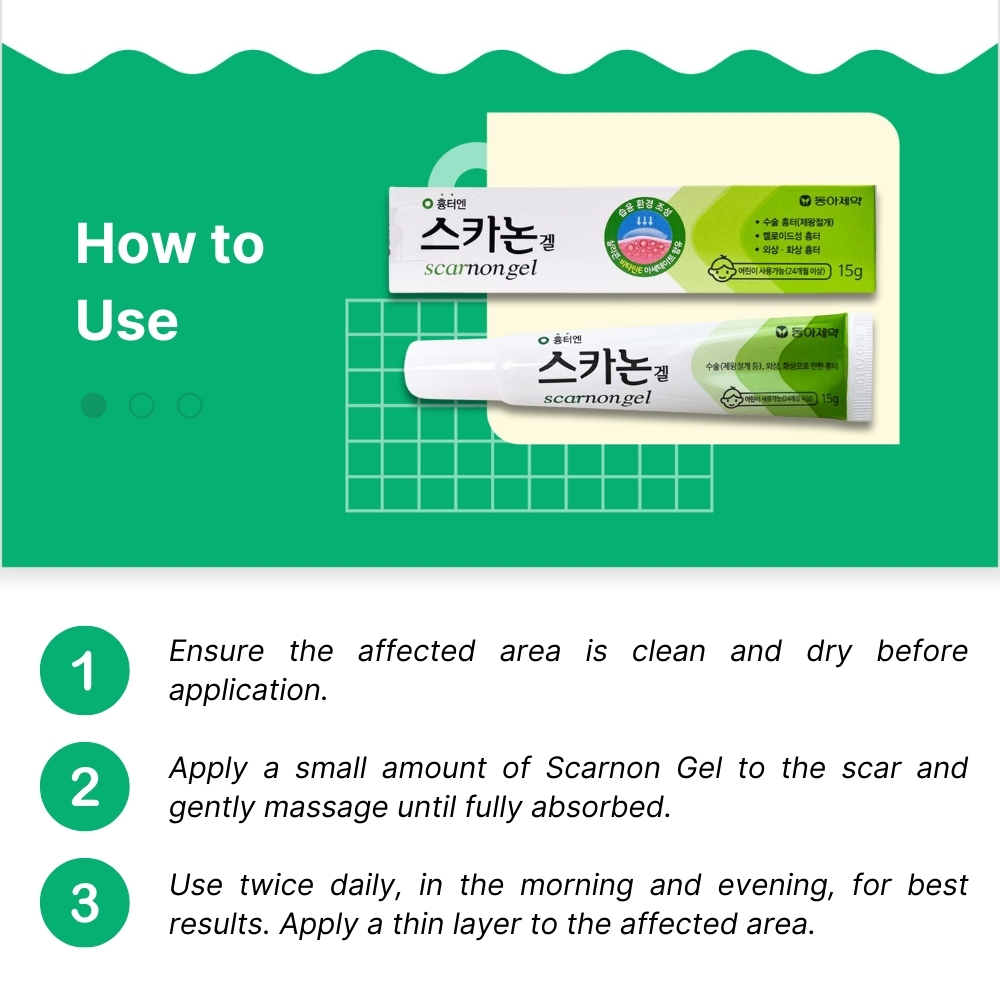 Scarnon Gel 15g - Advanced Scar Treatment for Surgery, Injury, Burns ...