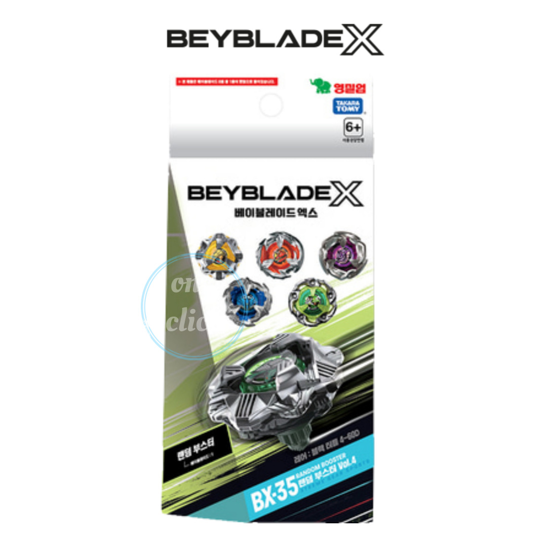 TAKARA TOMY BEYBLADE X BX-35 Random Booster Vol.4 | 1 Surprise Beyblade ...