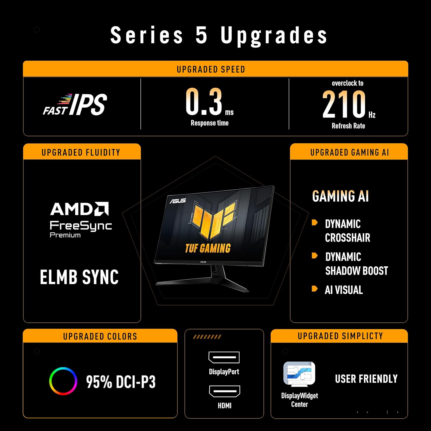 ASUS TUF Gaming VG27AQL5A Gaming Monitor | Shopee Philippines