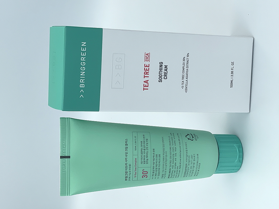 [BRING GREEN] Tea Tree Cica Soothing Cream 100ml | Shopee Philippines