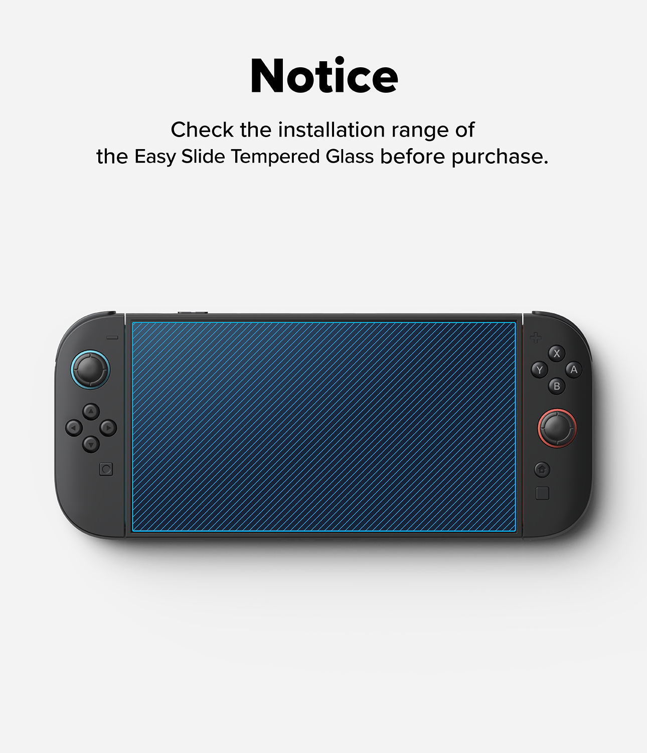 Ringke Easy Slide Glass for Nintendo Switch 2 Clear Tempered Glass ...