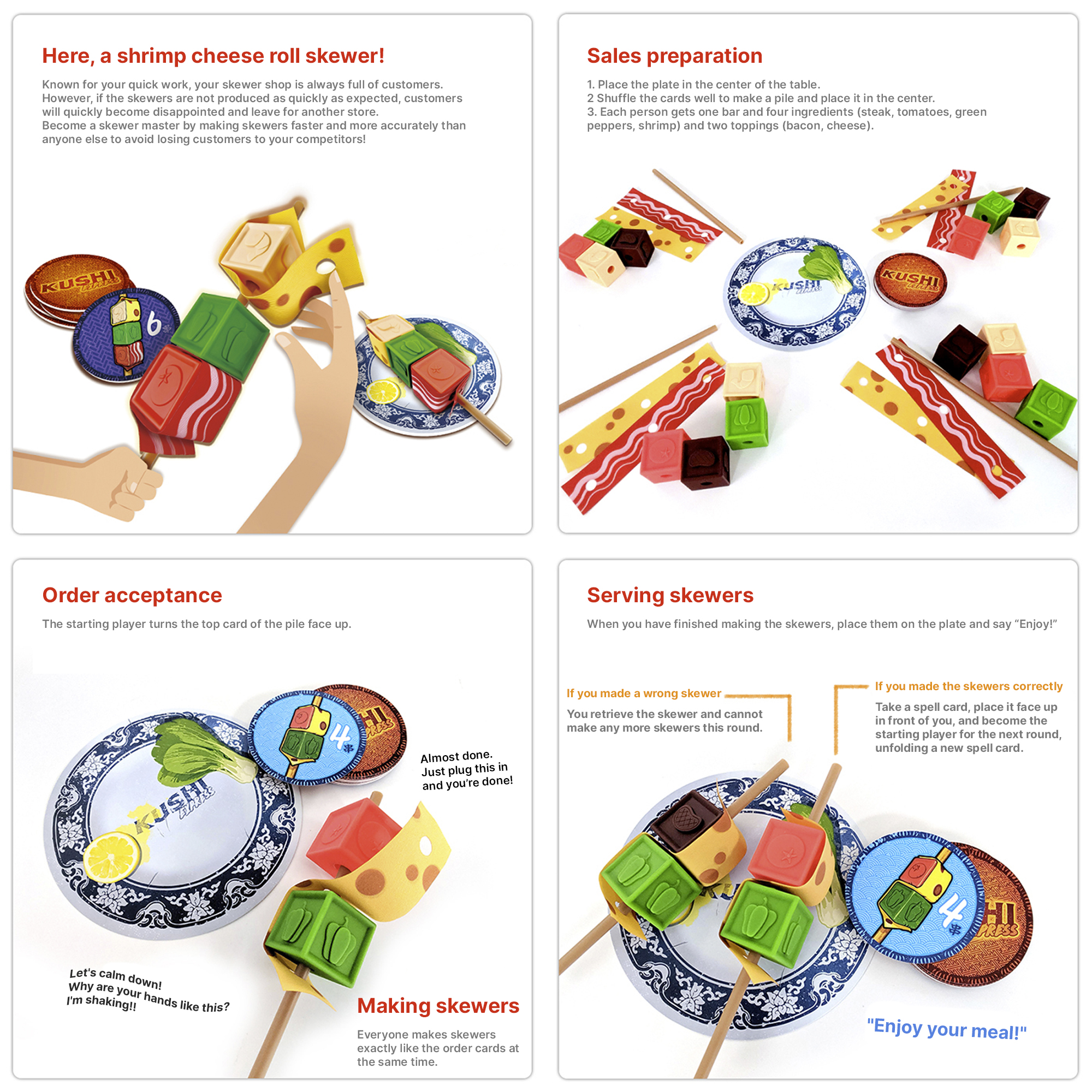 Korean Board Game Master of Skewers | Fun Strategy Game for Family ...