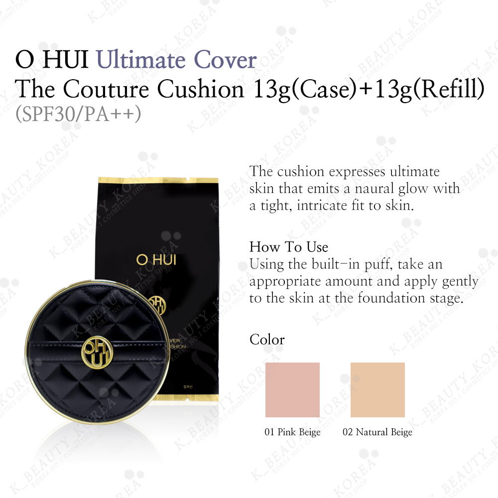 [O HUI] Ultimate Cover The Couture Cushion 13g (SPF30/PA++) / Makeup ...