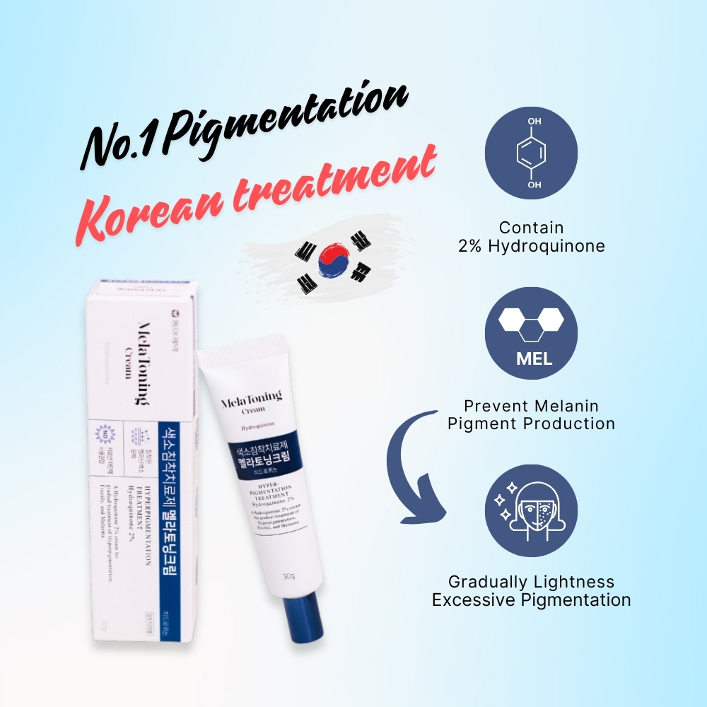 Melatoning Cream 30g | Korean Facial Cream | Even-Looking Skin Tone ...