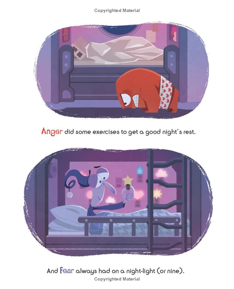 Disney/Pixar Inside Out 2: Go to Sleep, Anxiety! Hardcover – Picture ...