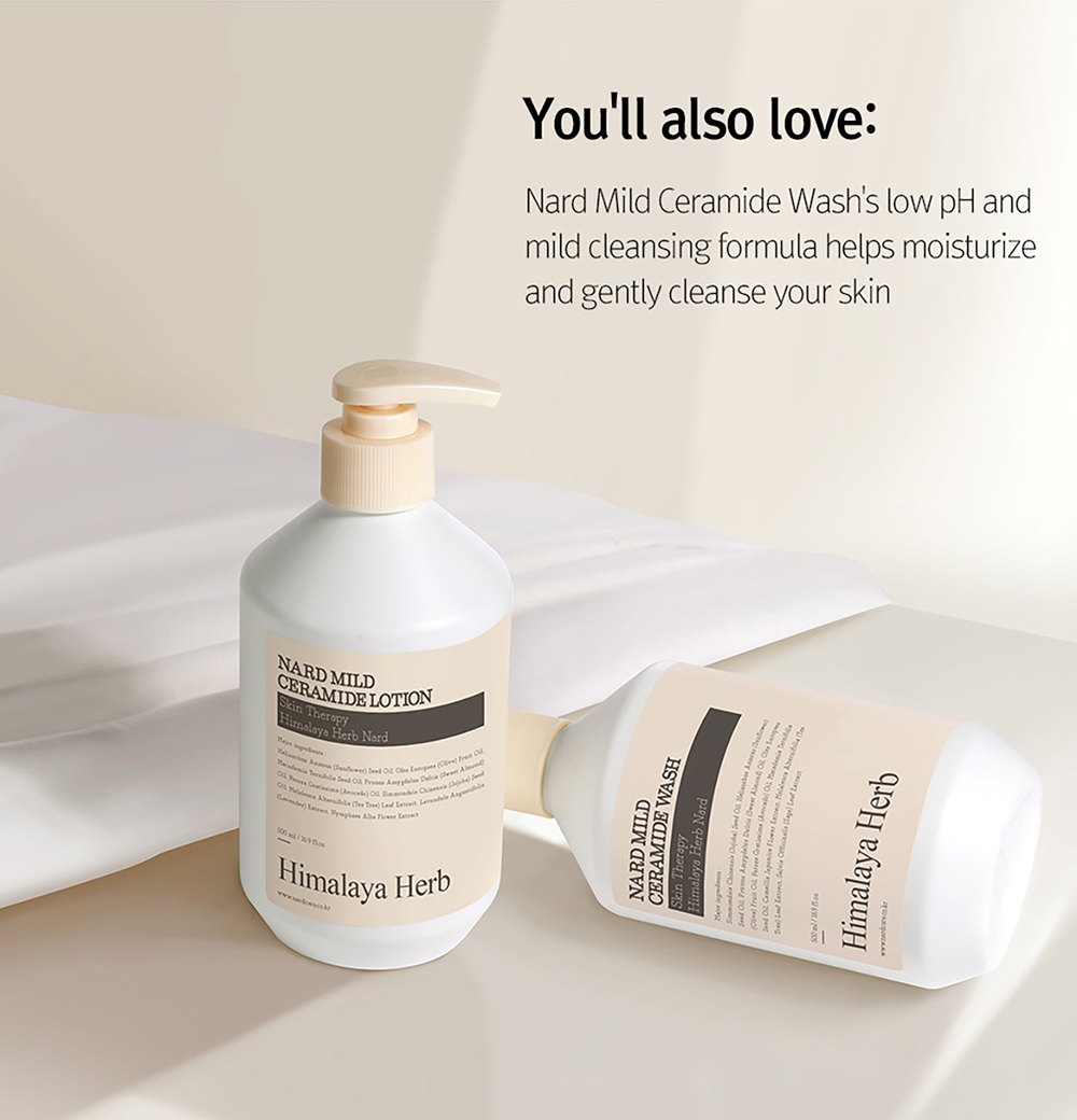 [NARD] Mild Ceramide Lotion 500ml - 72 Hour Hydrating Effect | Shopee ...