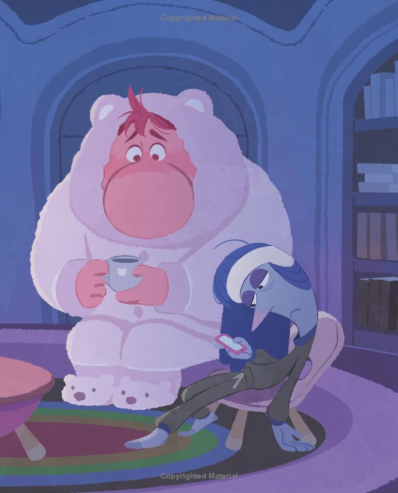 Disney/Pixar Inside Out 2: Go to Sleep, Anxiety! Hardcover – Picture ...