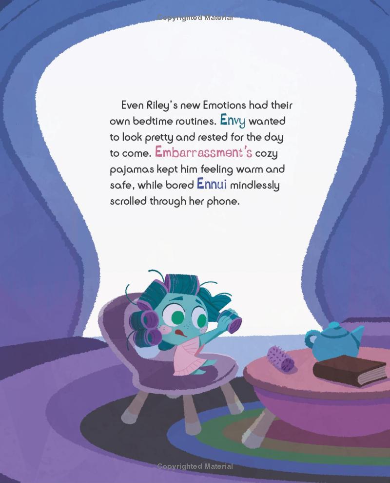Disney/Pixar Inside Out 2: Go to Sleep, Anxiety! Hardcover – Picture ...
