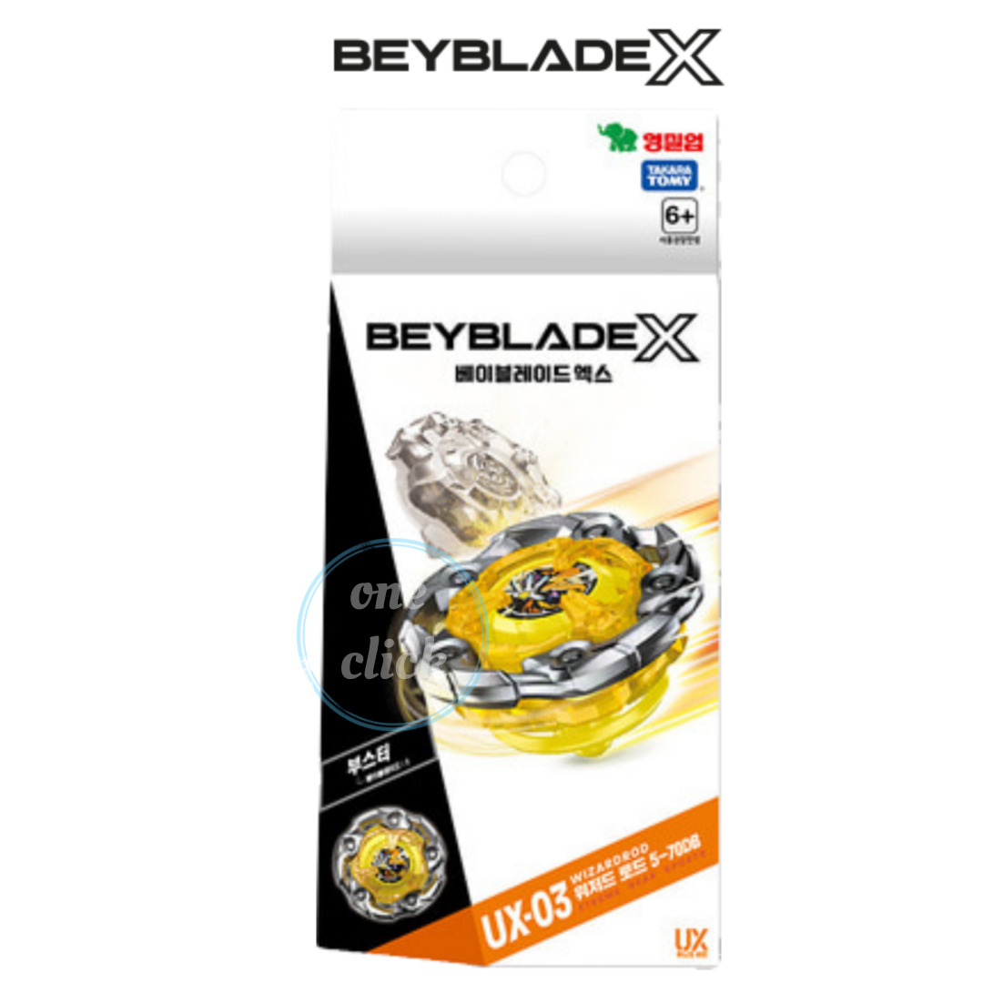TAKARA TOMY Beyblade X UX-03 Wizard Rod – Spinning Top Toy for Beyblade ...