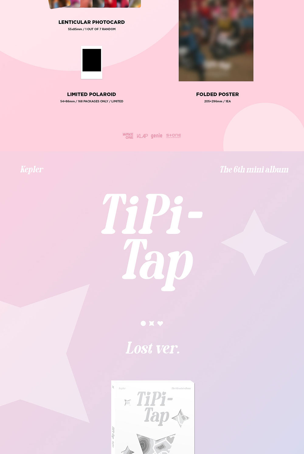 [3 SET POB] Kep1er [TIPI-TAP] 6th Mini Album (2nd Nov.2024) | Shopee ...