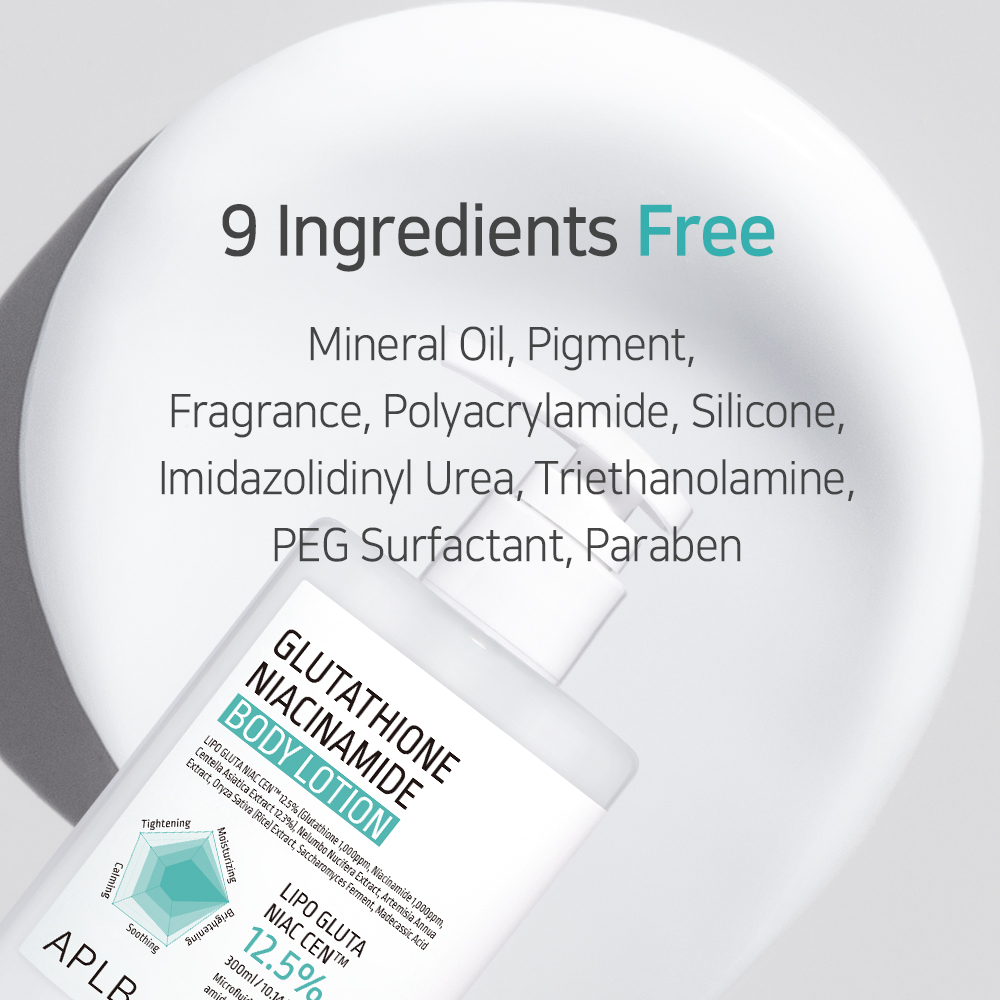 APLB Glutathione Niacinamide Body Lotion 300ml | Smoother and brighter ...
