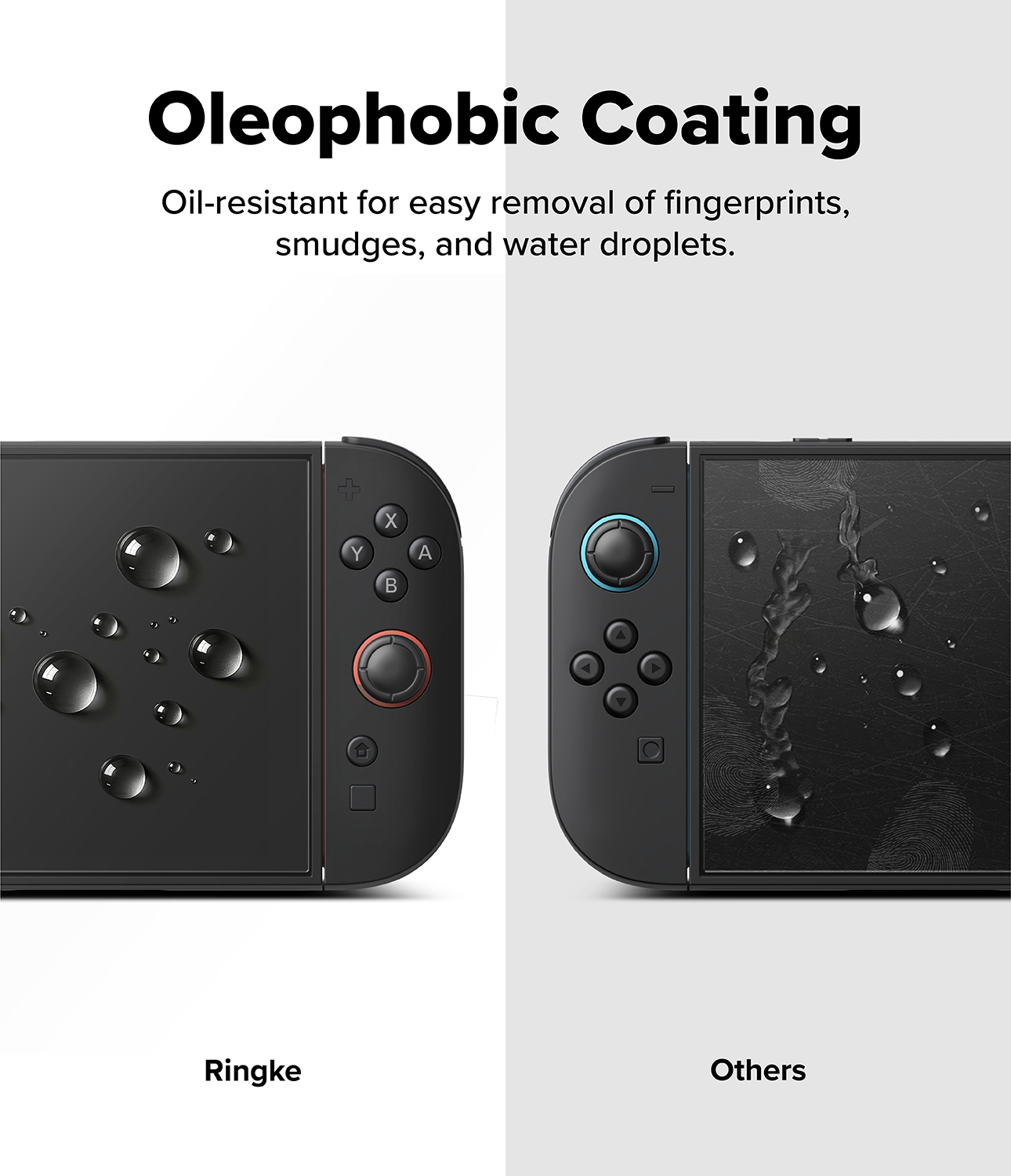 Ringke Easy Slide Glass for Nintendo Switch 2 Clear Tempered Glass ...