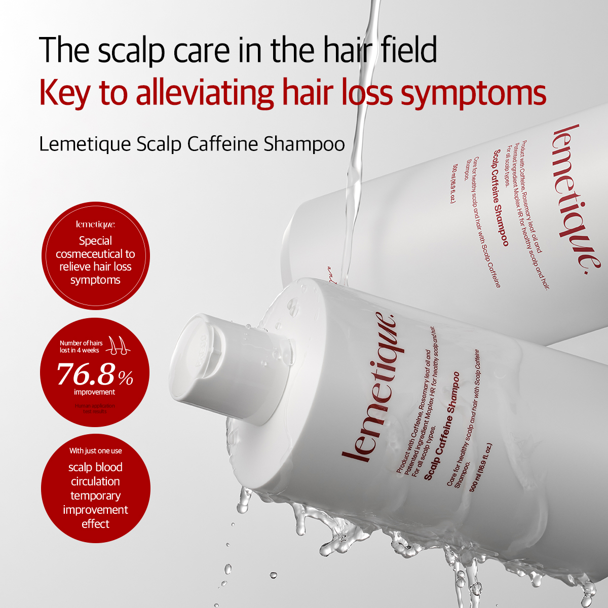 Lemetique Scalp Caffeine Shampoo 500ml | Shopee Philippines