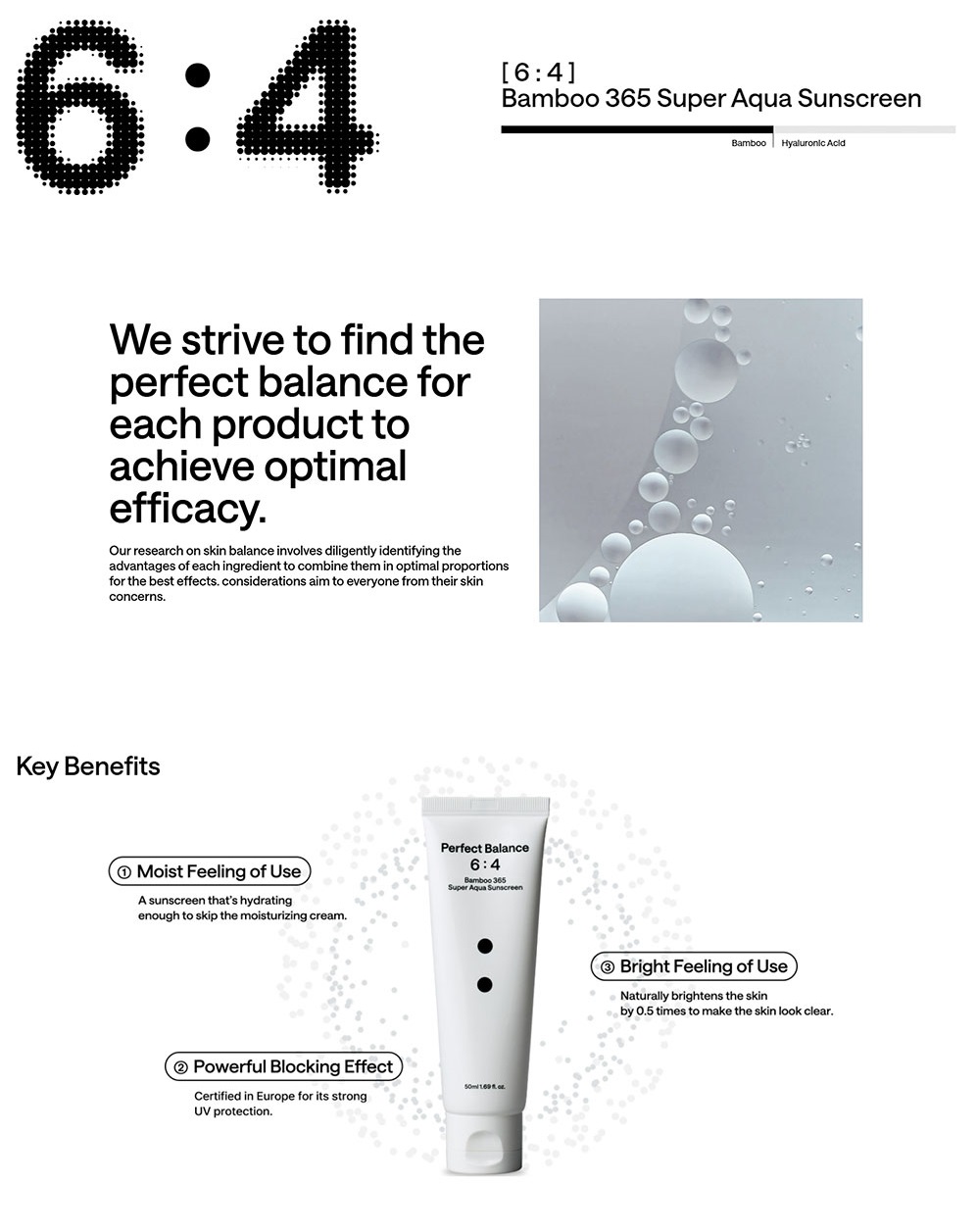 [B : LAB] Bamboo 365 Super Aqua Sunscreen 50ml | Shopee Philippines