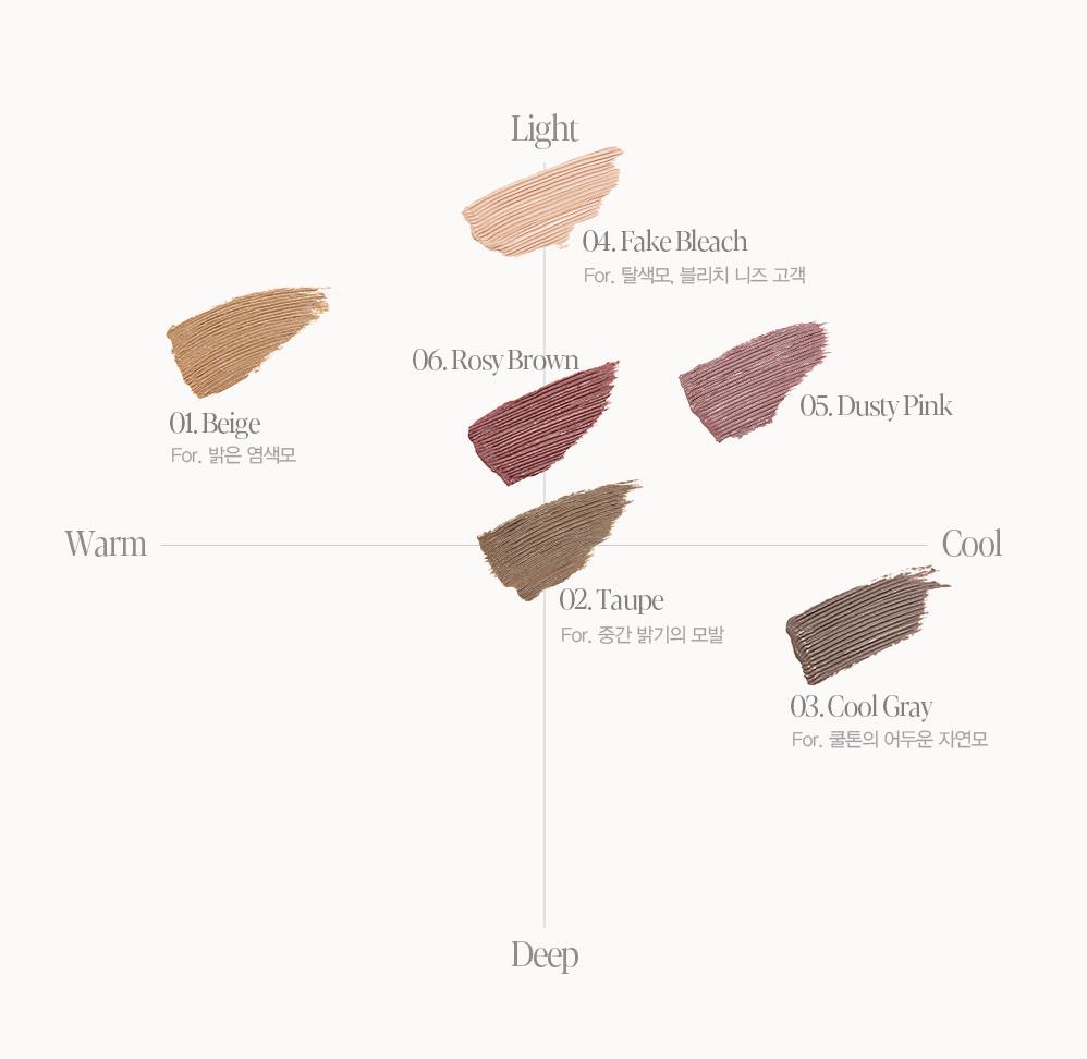 [Espoir] The Brow Color Fixing Cara 3g 6 colors | Shopee Philippines