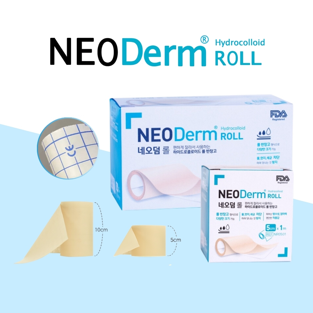 NEO Derm Protective Hydrocolloid Sheet Roll | Custom Size Pimple & Spot ...
