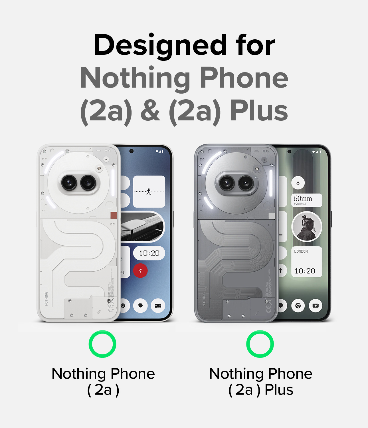 Ringke Fusion-X for Nothing Phone (2a) Plus (2a) Shockproof Protective ...