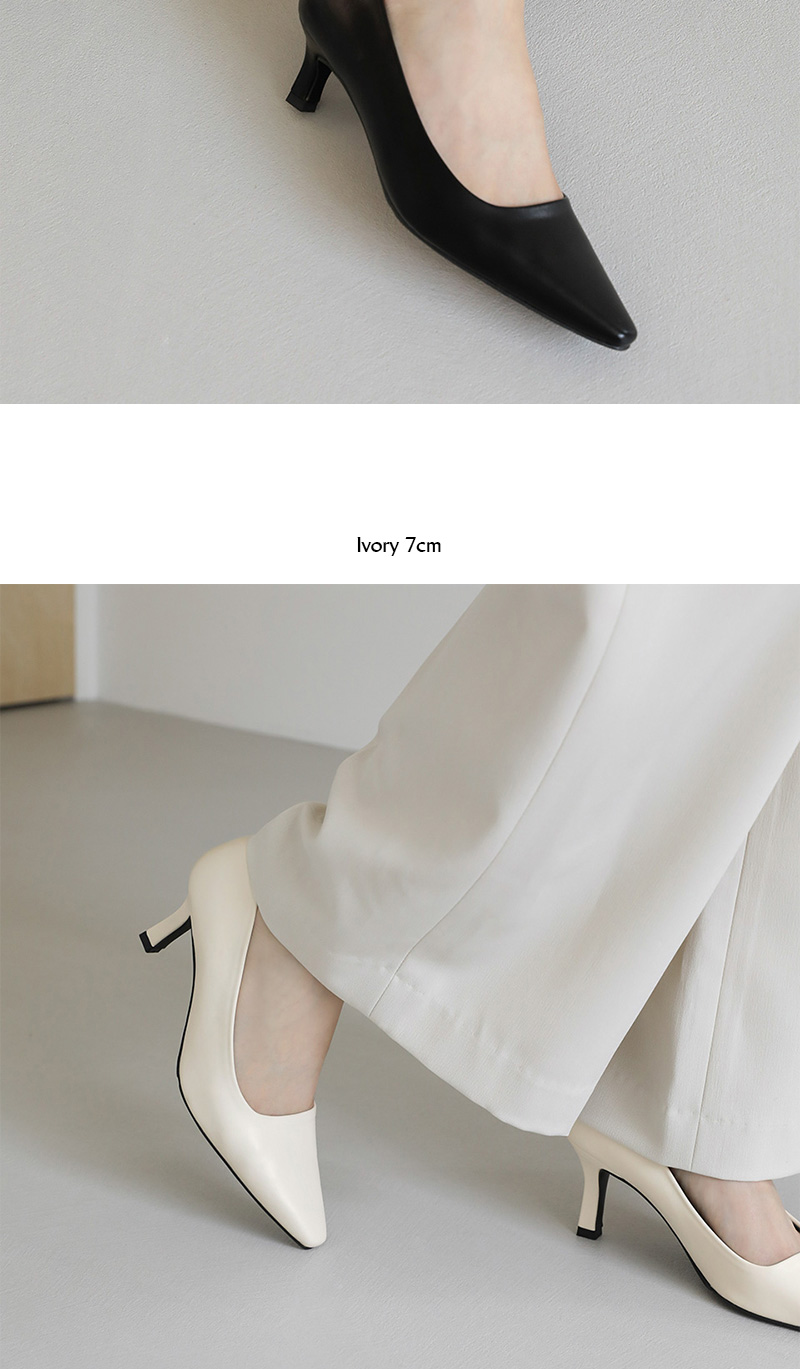 [SAPPUN] Cameron Square Pumps Heels (5 / 7cm) | Shopee Philippines