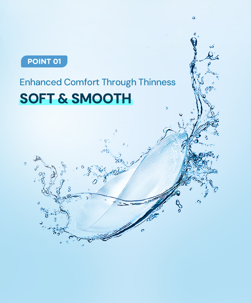 OLENS Official O2 Edition 40pcs Premium 1Day Clear Contact Lenses ...