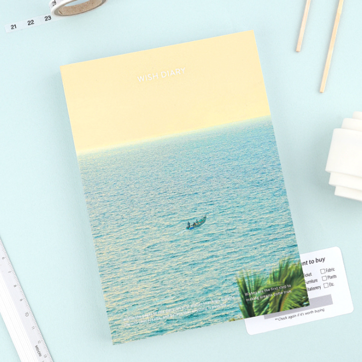 DASH AND DOT 2025 Wish Diary(A5) Planner Diary, Korean Scheduler Bullet ...