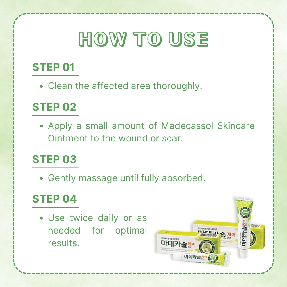Madecassol Skincare Ointment 6g & 10g | Madecassoside for Scars & Anti ...