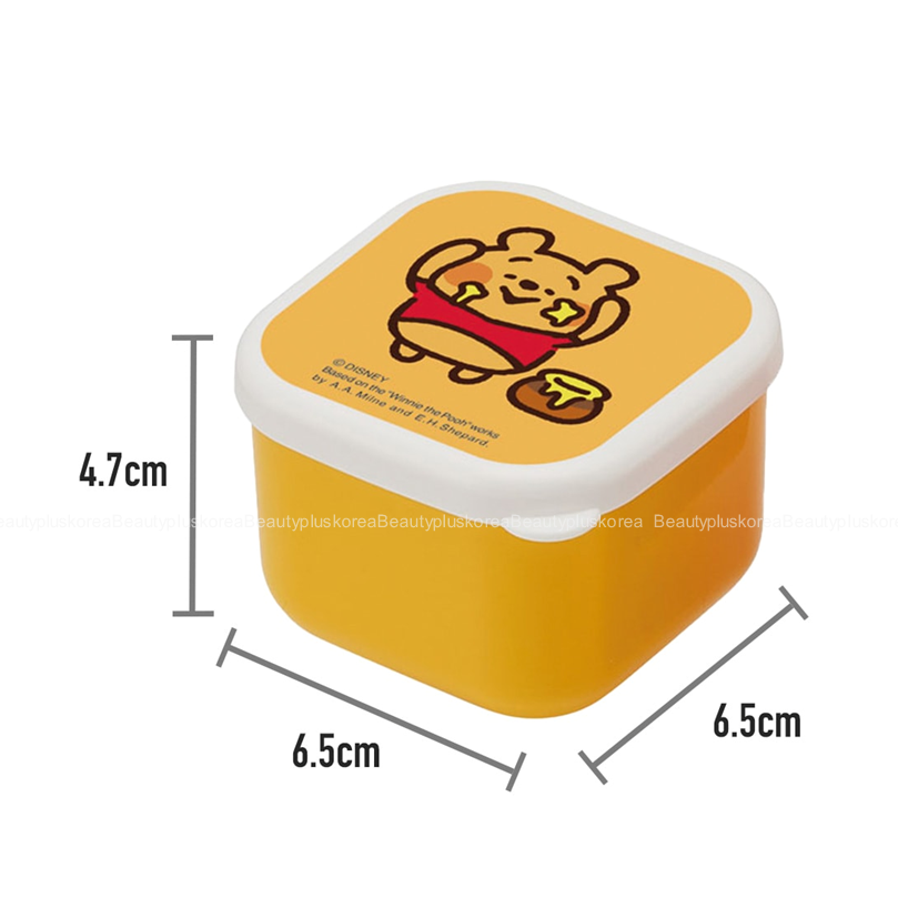 [SKATER] Antibacterial Mini Seal Box 130ml 2p MO1WAG (Mickey&Minnie / Pooh&Piglet / Donald&Daisy ...