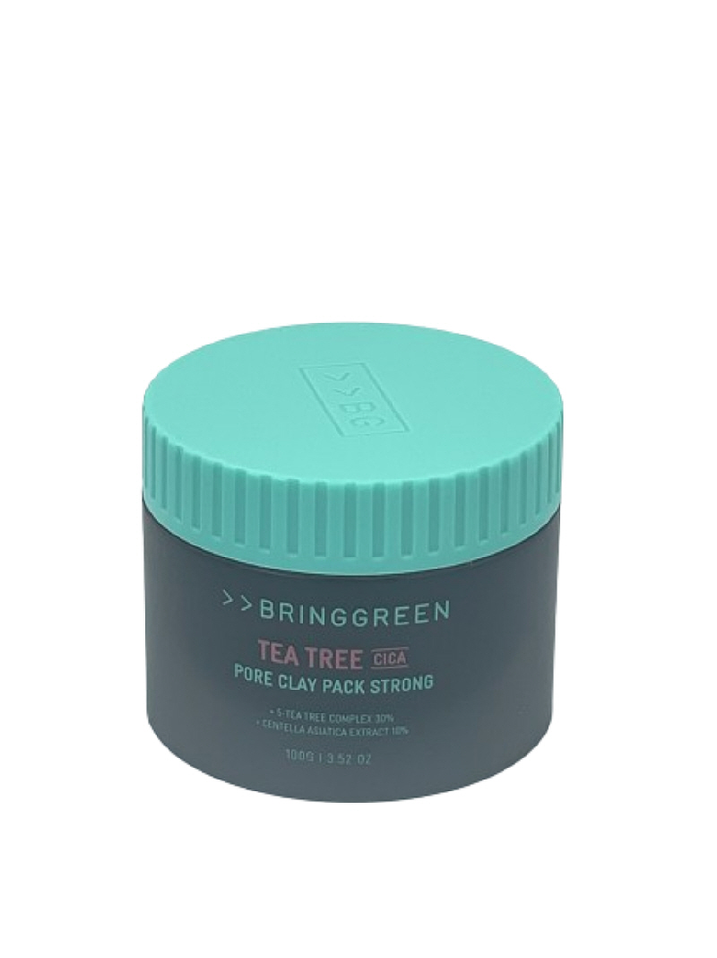 [Bring Green] Tea Tree Cica Clay / Strong Pack 120g / 100g | Shopee ...