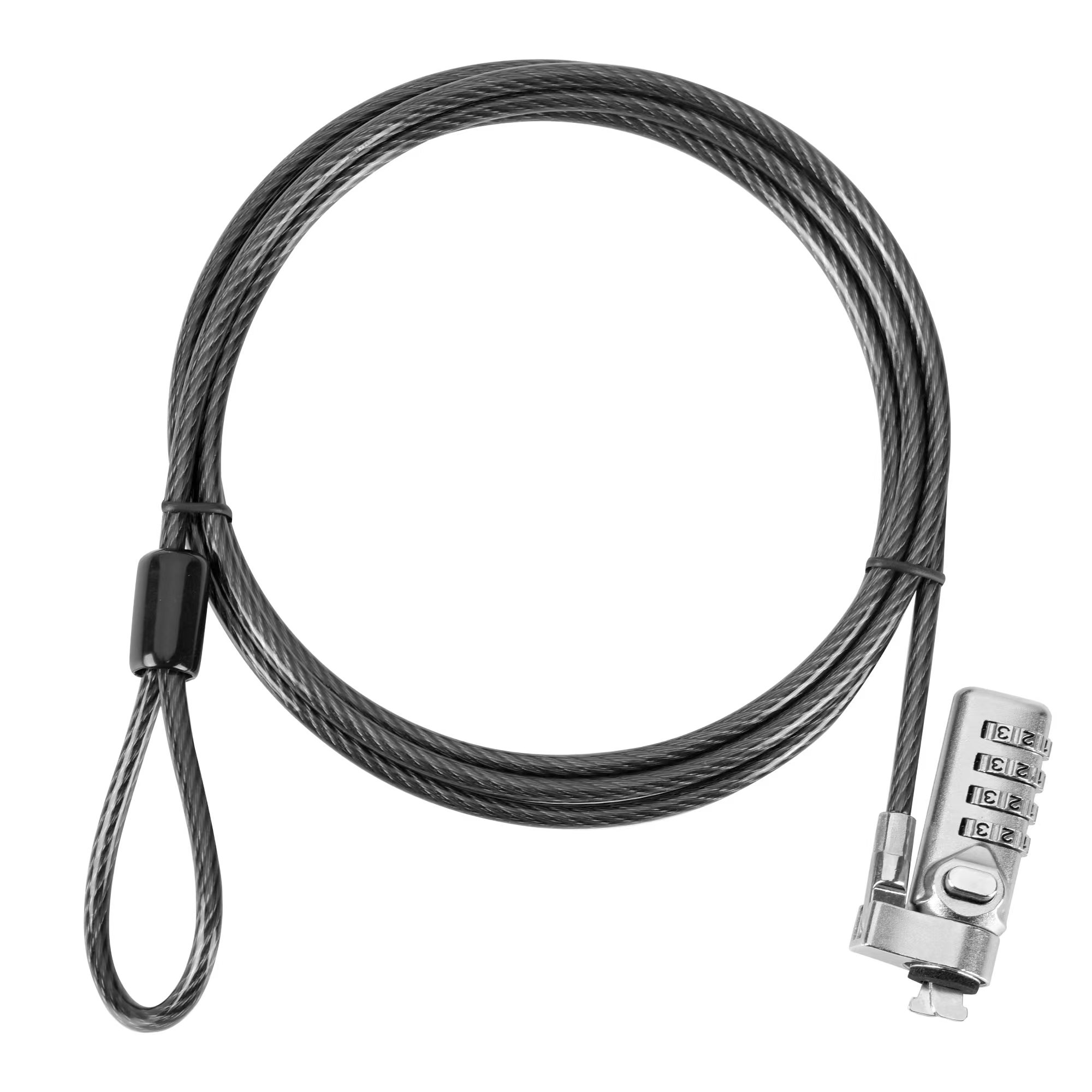 1.8m Numeric/Key nano laptop cable lock Compatible with Kensington Nano ...