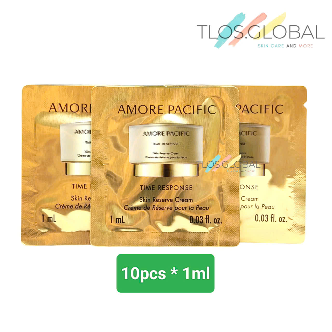 AMORE PACIFIC Time Response Skin Reserve Cream 1ml X 10pcs | Shopee ...