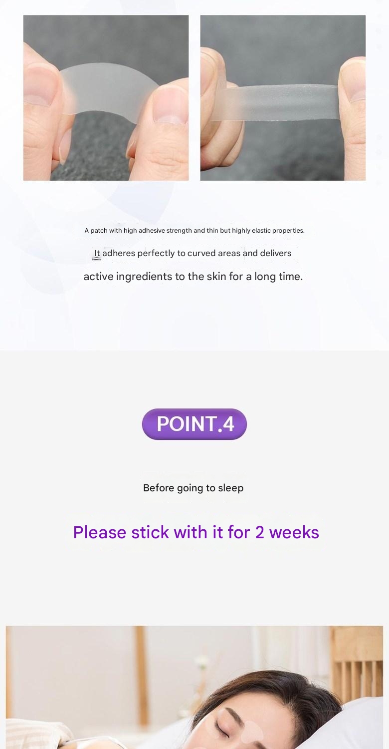 [10 Patches x 8 Sheets] TB Cosmetic Made in Korea Night Repair Wrinkle ...