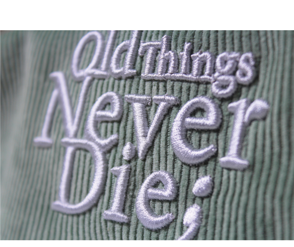 [ONGO OLD THINGS NEVER DIE] [CORDUROY FLOWER] KNOT CAP | Shopee Philippines