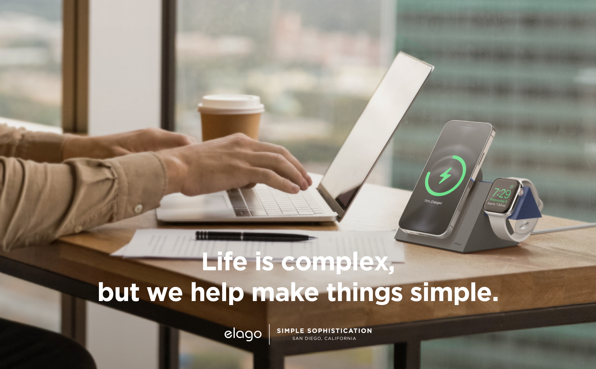 Elago MS5 Charger Dock Stand Compatible for iPhone 12 to 16 Series, MS ...