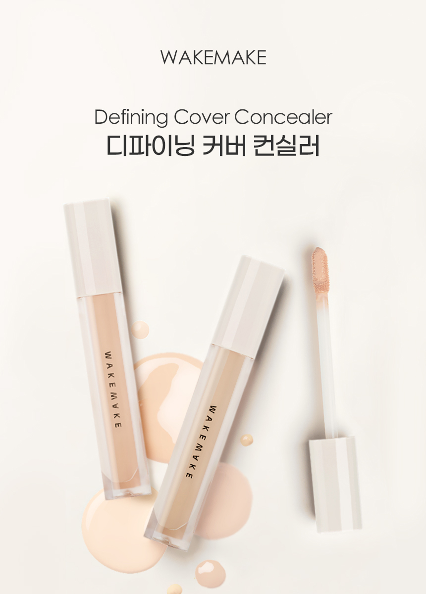 [WAKEMAKE] Defining Cover Concealer SPF30 PA++ 6g / 6 Colors | Shopee ...