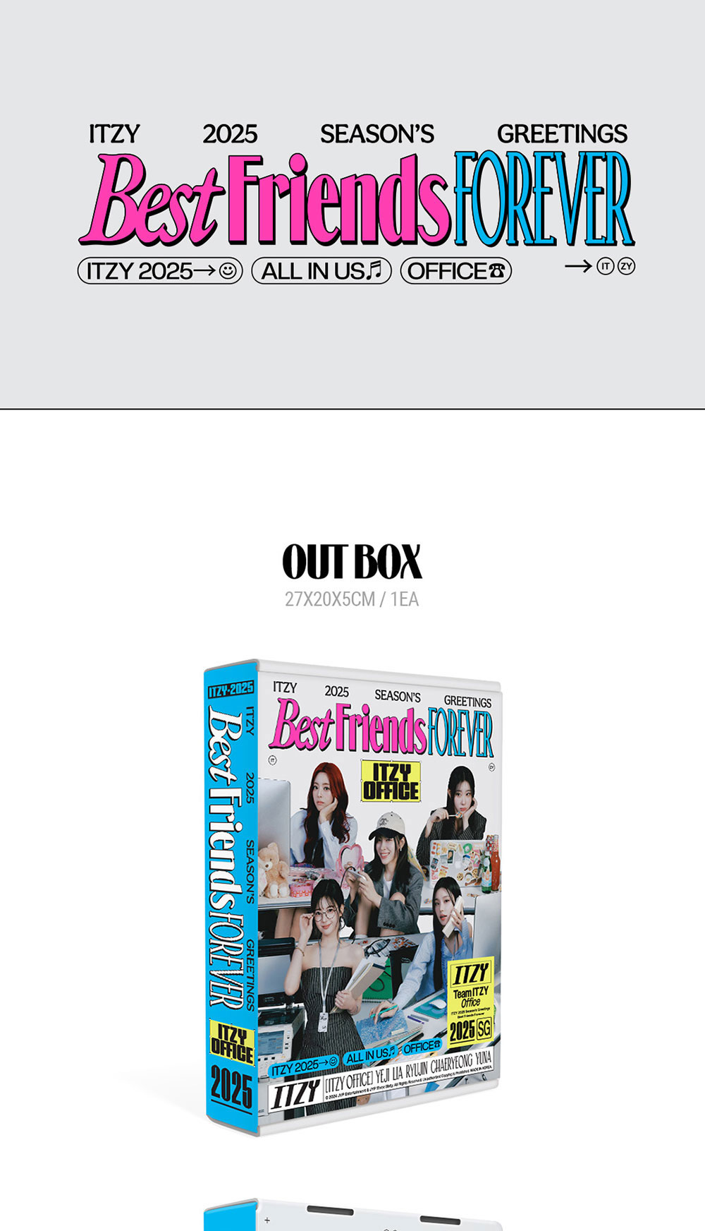 [POB] ITZY [Best Friends Forever] 2025 Season's Greetings (20th Dec ...