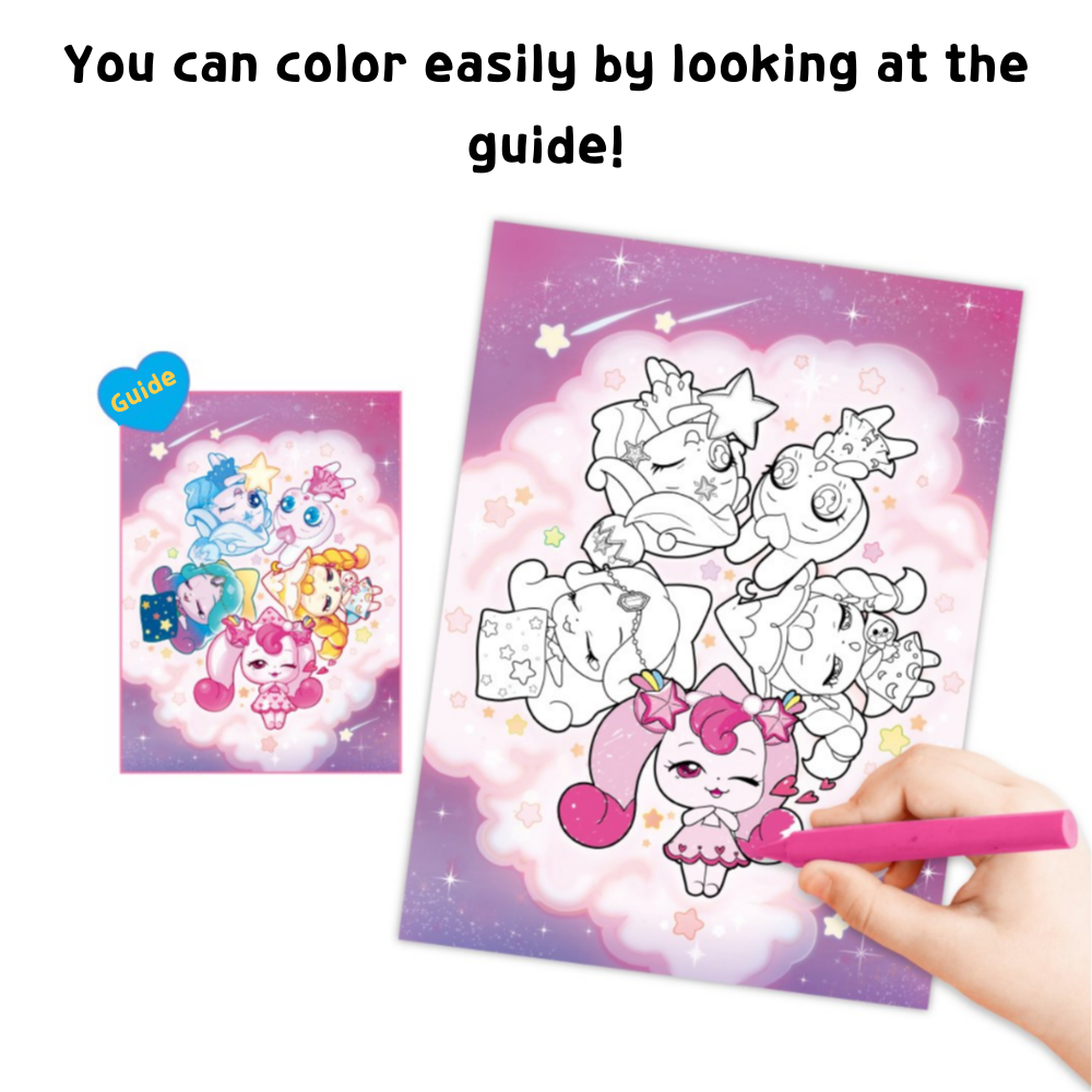 Season 5 Shooting Star Catch Teenieping Coloring Book Teenieping ...