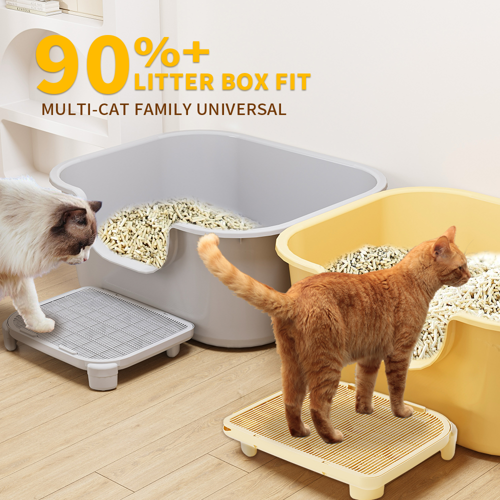 LDECO Cat Litter Trapping Ramp for High Litter Robot Self-Cleaning ...