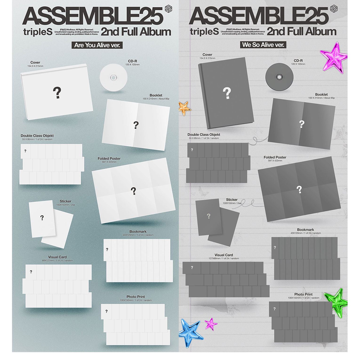 tripleS - Regular Album [ASSEMBLE25] (Photobook ver.) | Shopee Philippines