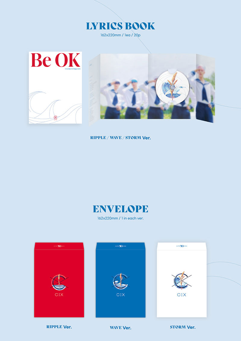 CIX ['OK' Prologue : Be OK] 1st Album (2021) | Shopee Philippines
