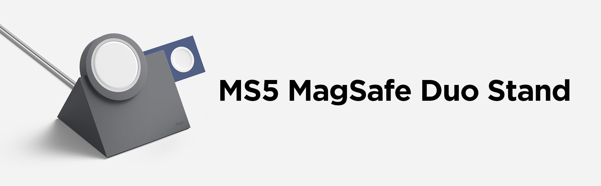 Elago MS5 Charger Dock Stand Compatible for iPhone 12 to 16 Series, MS ...