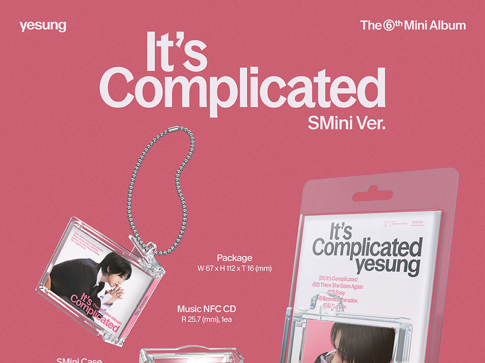 (SMINI ver.) YESUNG (SUPER JUNIOR) [IT'S COMPLICATED] 6th MINI ALBUM ...
