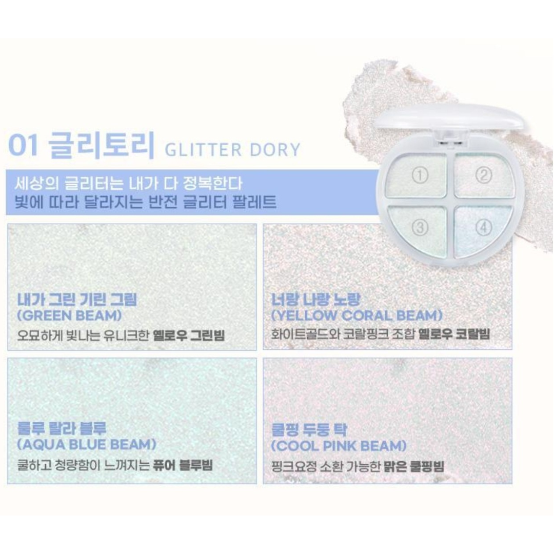 Colorgram Tintin Dory Eye Palette 2colors | Shopee Philippines