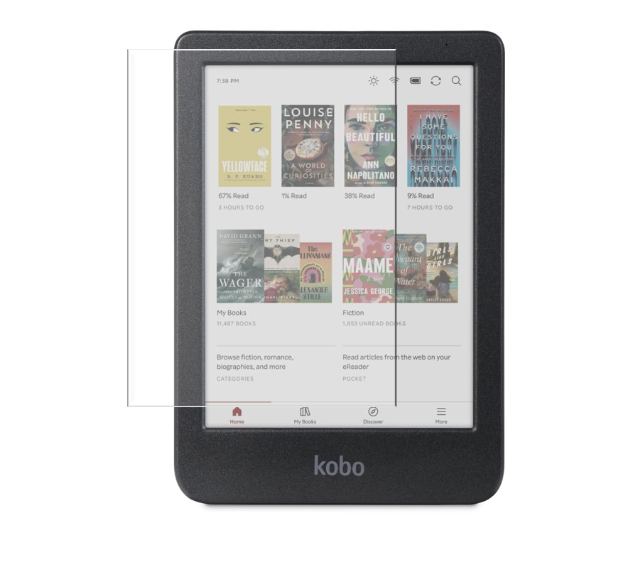 Clear/Matte PET Screen Protector | Kobo Clara BW/Color, Libra Color ...