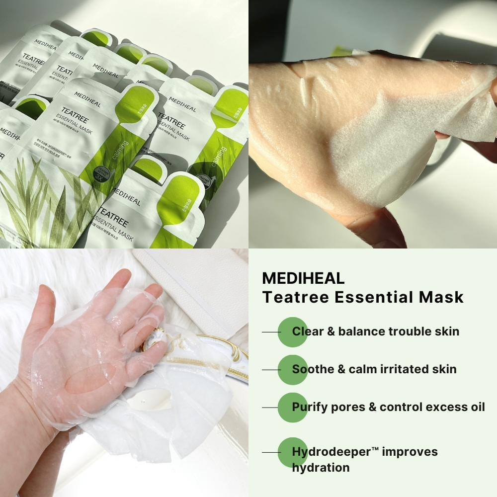 MEDIHEAL Watermide/Collagen/Madecassoside/Tea tree/Vita/Placenta ...