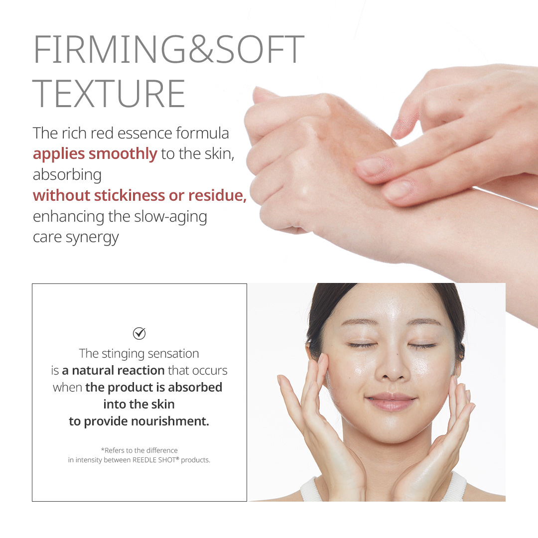 [VT] Red Booster Reedle Shot Slow Aging Care & Skin nourishment ...