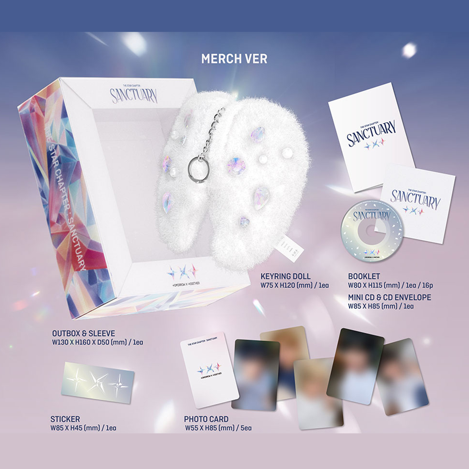TXT - 7th Mini Album [THE STAR CHAPTER : SANCTUARY] (Merch Ver ...